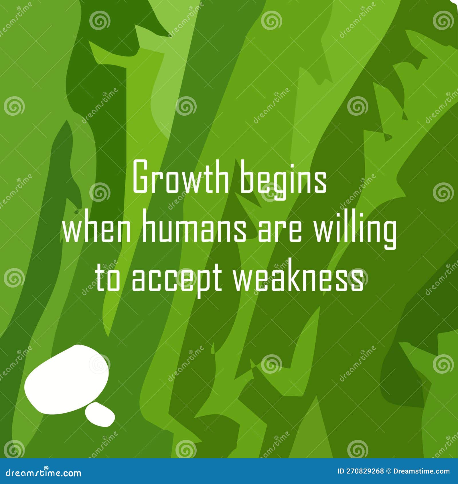 Words of Wisdom with Fern Leaves Abstract Background. Stock ...