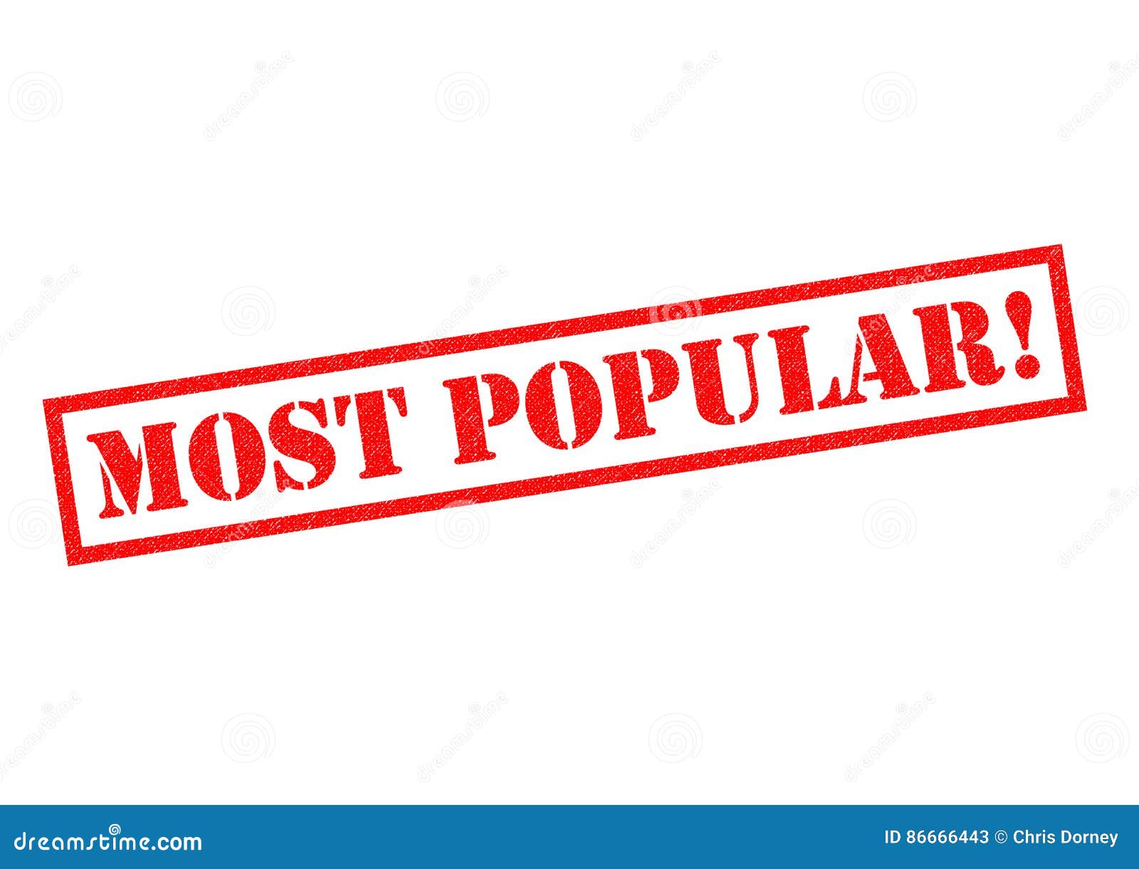 ¡EL MÁS POPULAR! stock de ilustración. Ilustración de exigido - 86666443