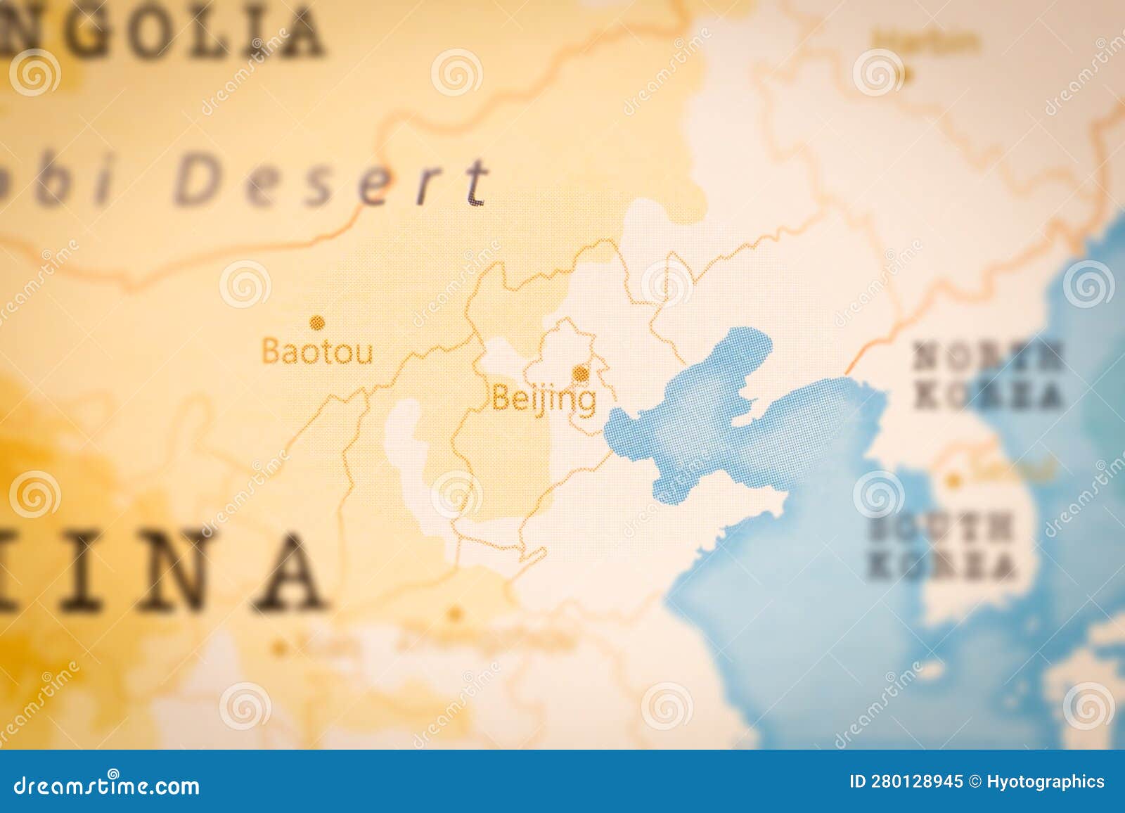 El Mapa Realista De Beijing. Imagen de archivo - Imagen de accidente ...