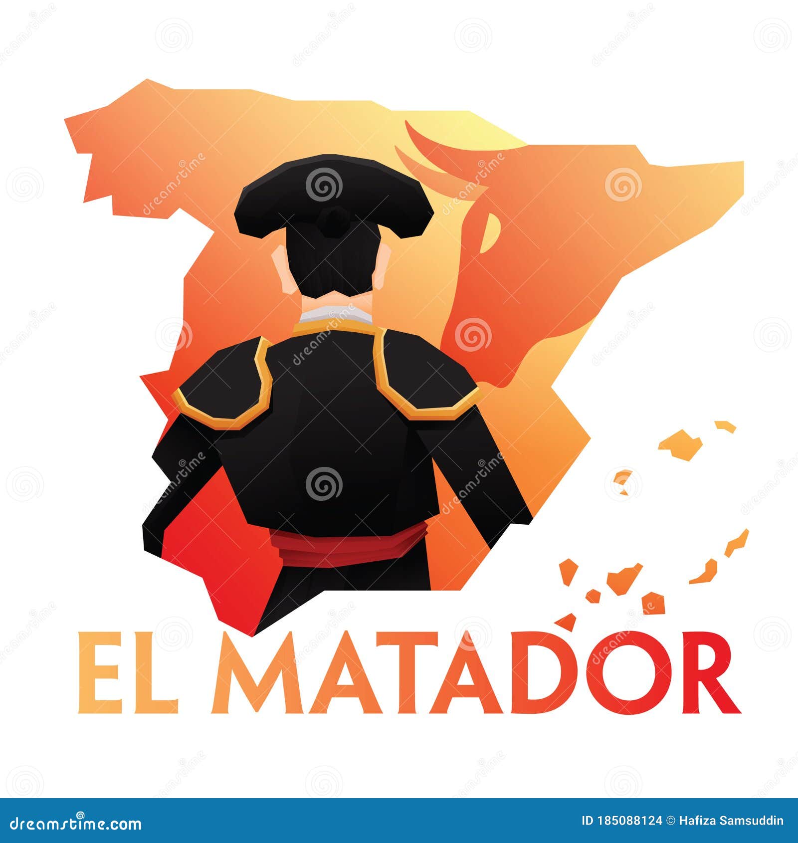 El Matador. Vector Illustration Decorative Design | CartoonDealer.com ...