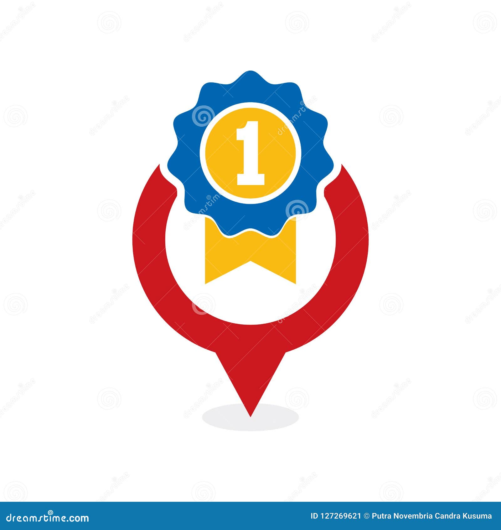 El Mejor Punto Logo Icon Design Ilustración del Vector - Ilustración de ...