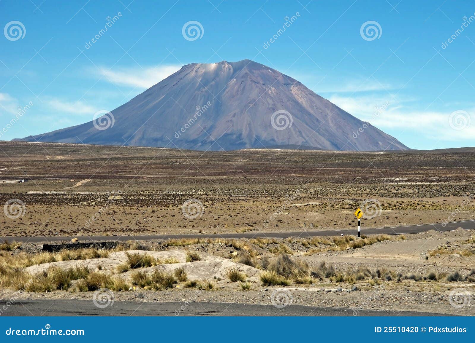El Misti, Peru stock photo. Image of peru, volcano, mountain - 25510420