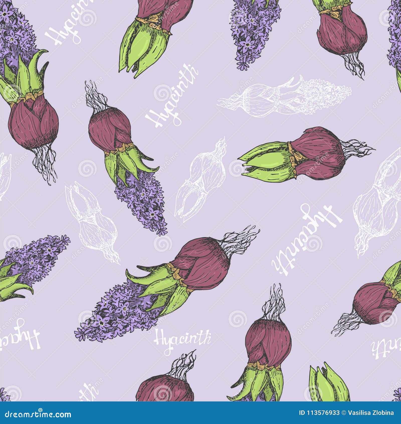 El Modelo Inconsútil Es Ejemplo Del Vector De La Flor De La Primavera ...