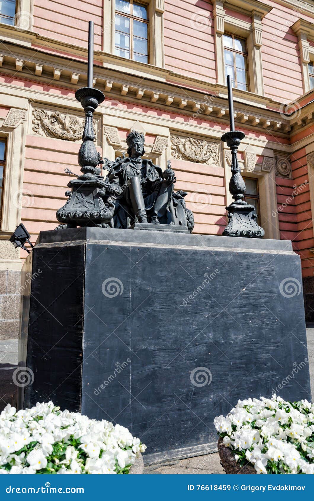 El Monumento a Pavel the First Imagen de archivo - Imagen de primero ...