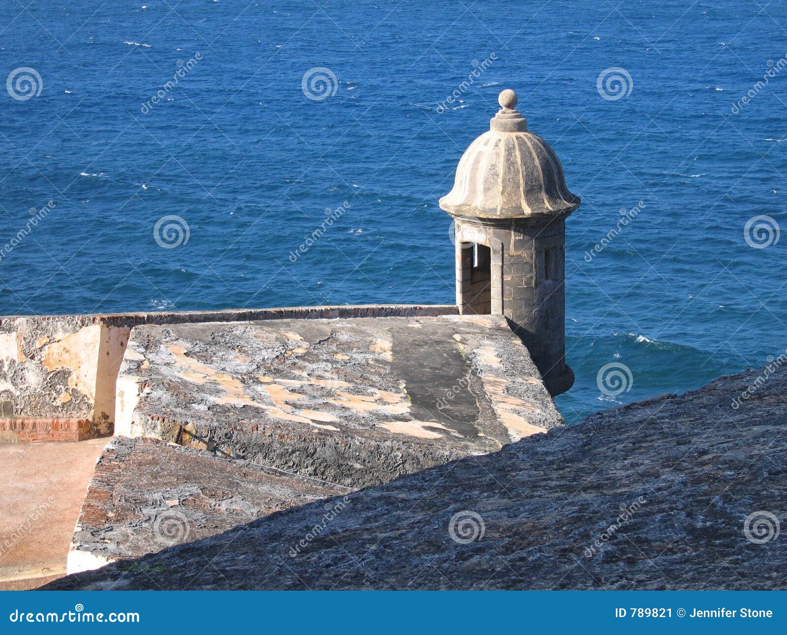 El Morro stock image. Image of morro, protection, overlook - 789821