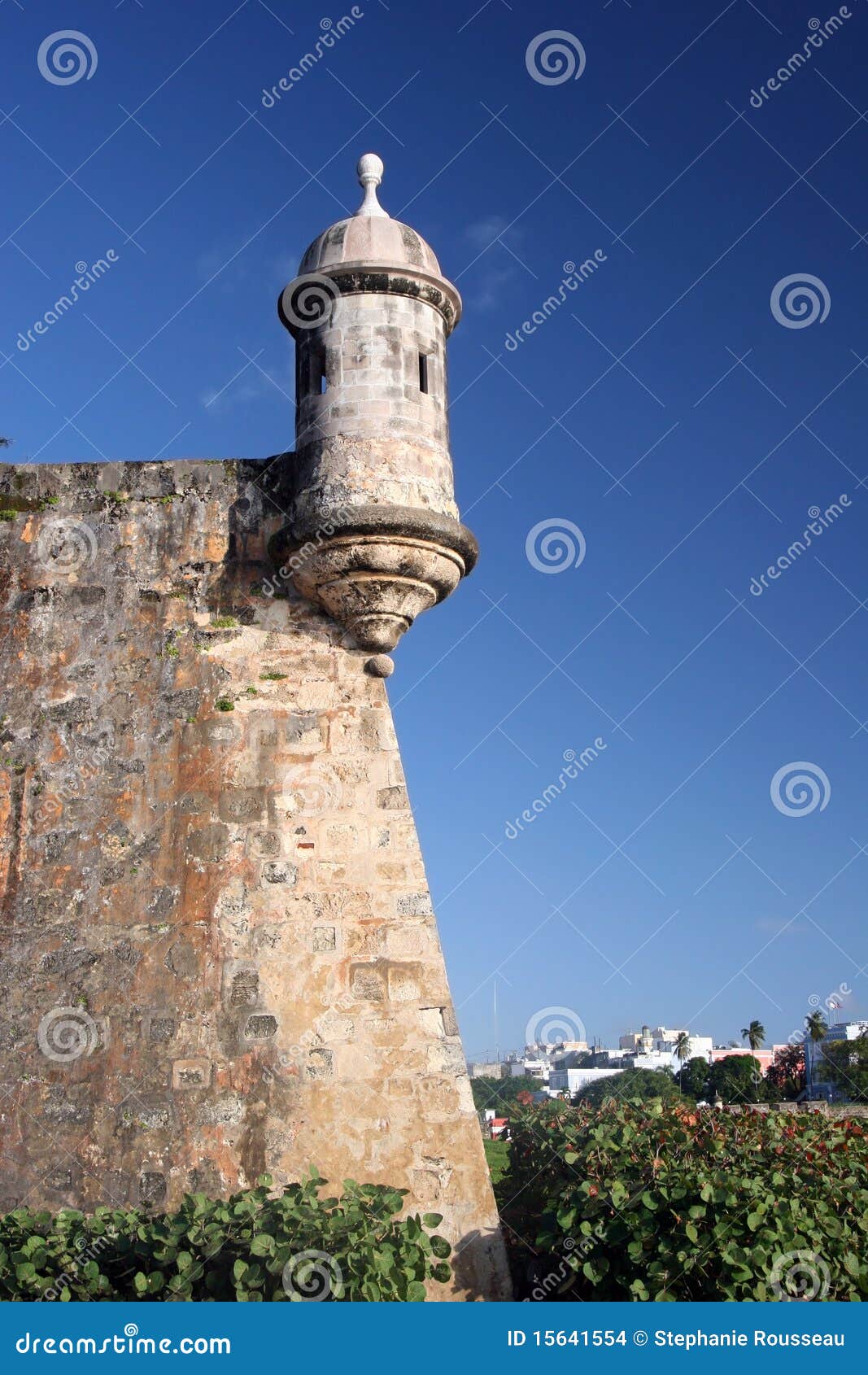 El Morro Fort in Old San Juan Stock Photo - Image of blue, tourism ...