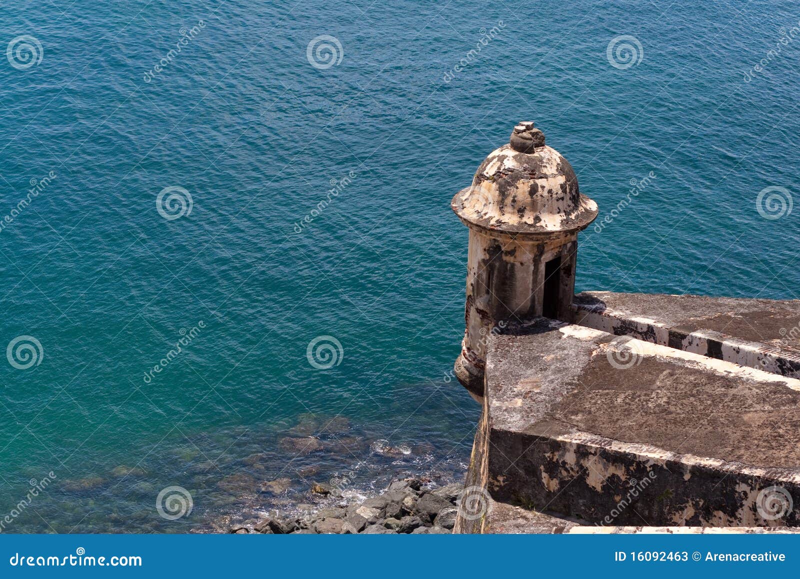 El Morro Fort Sentry Watchtower Stock Photo | CartoonDealer.com #20705442
