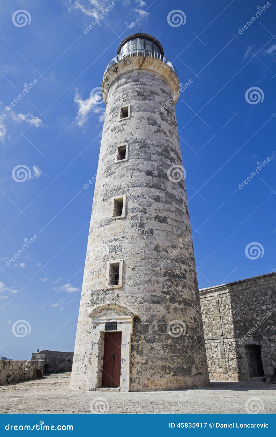 El Morro lighthouse stock image. Image of wide, caribbean - 45835917