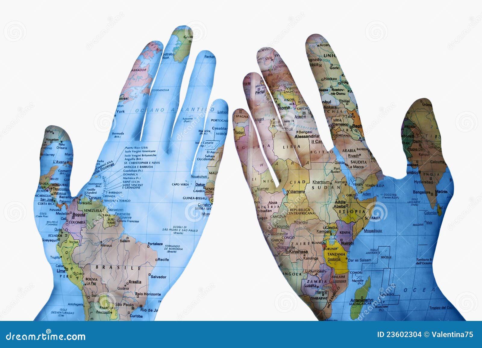 El mundo en mis manos foto de archivo. Imagen de imaginativo - 23602304
