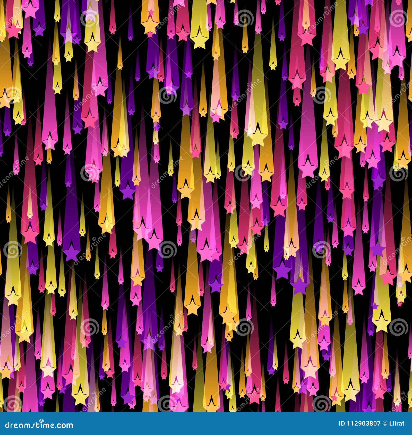 El Neón Raya El Modelo Inconsútil Ilustración del Vector - Ilustración ...