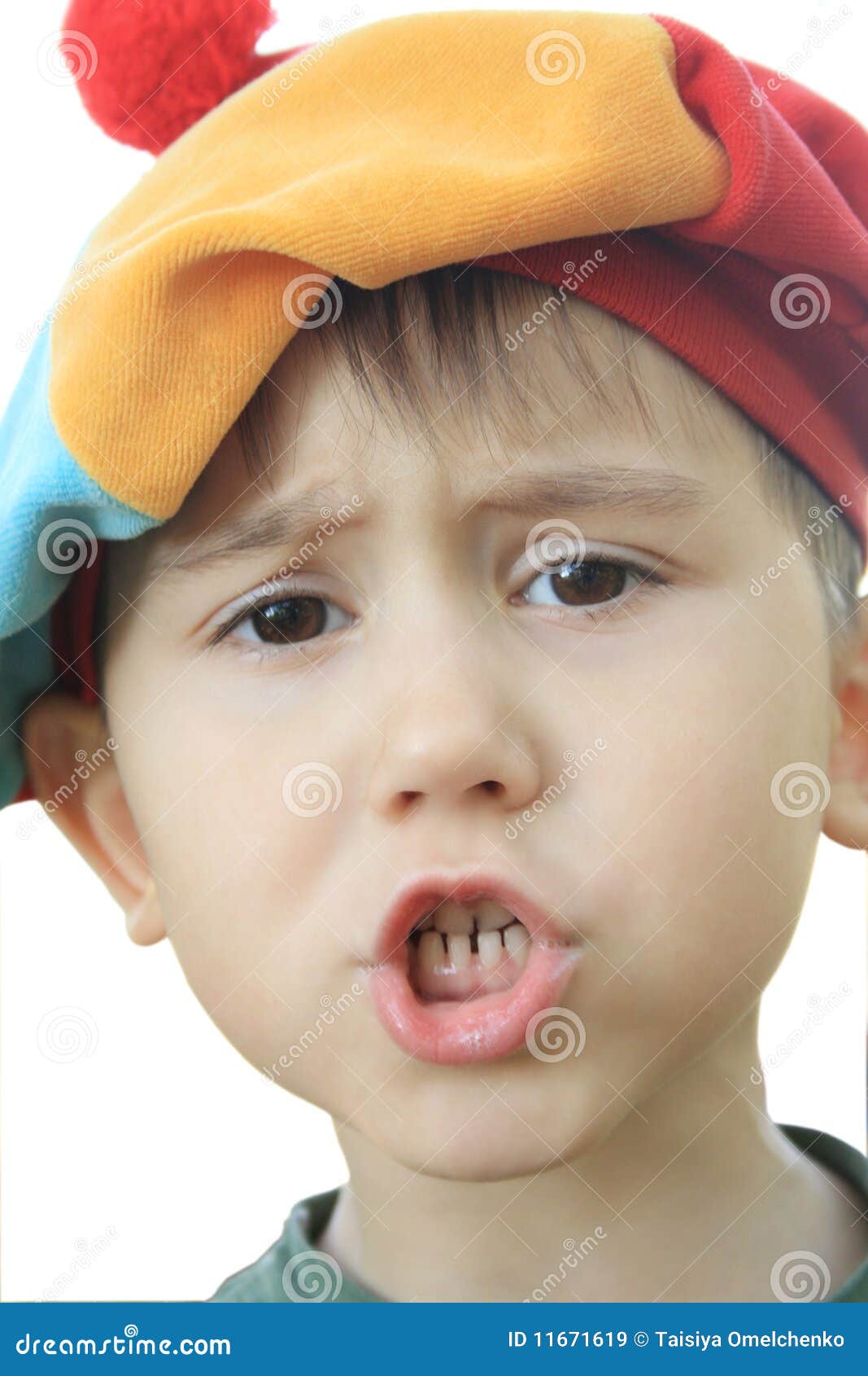 El niño indignado imagen de archivo. Imagen de muchacho - 11671619