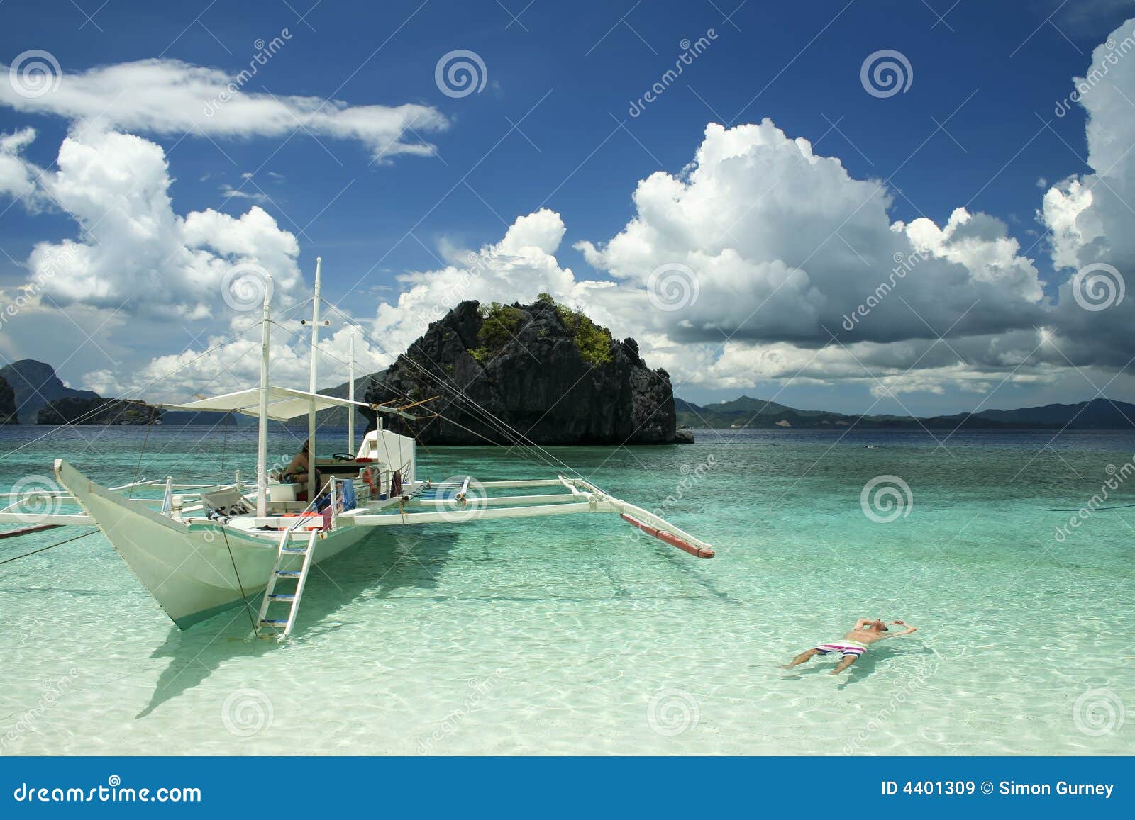 El Nido Banka Boat Palawan Philippines Royalty-Free Stock Photo ...