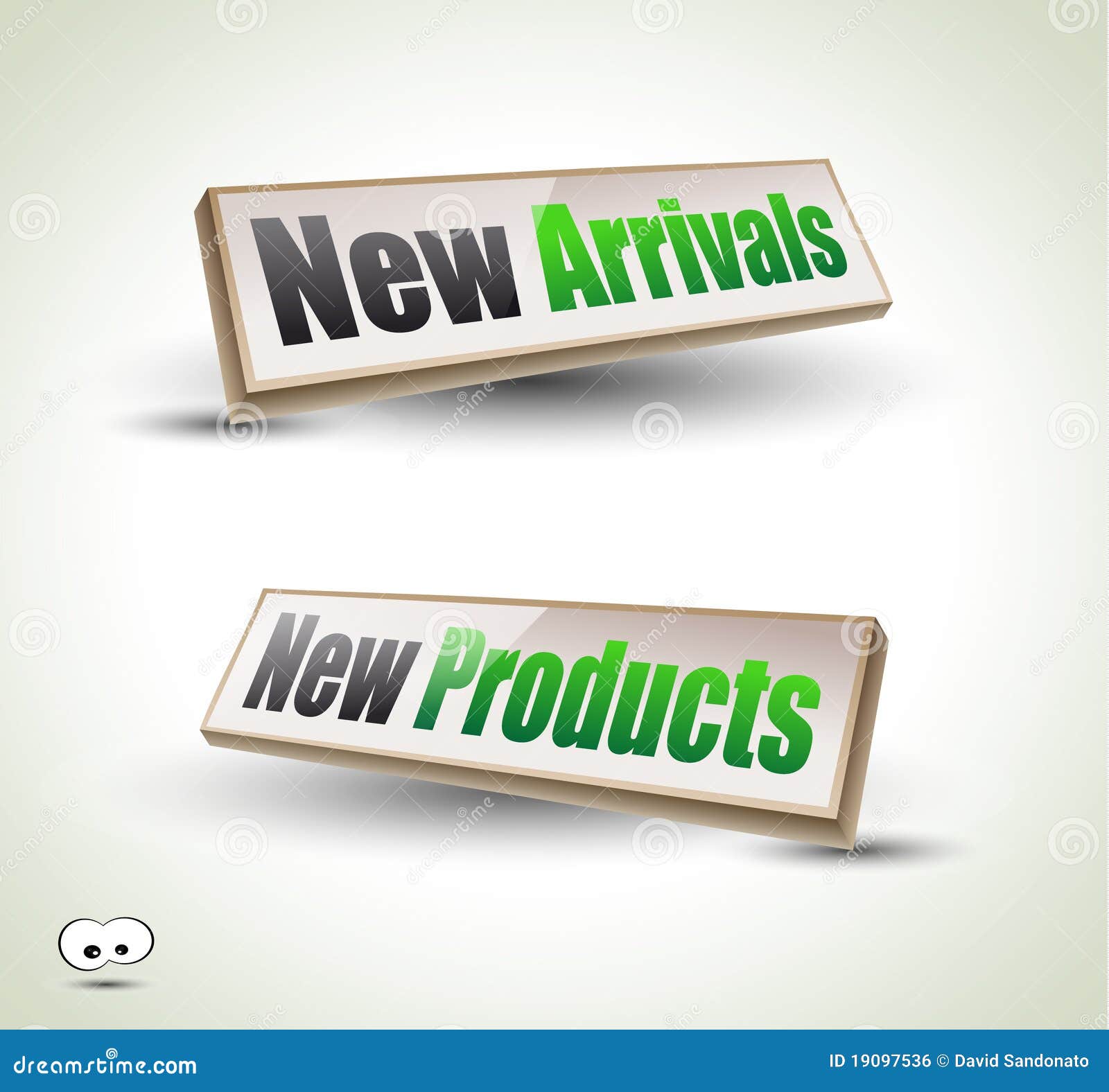 El Nuevo Panel 3D Del Rectángulo De Las Llegadas Ilustración del Vector ...