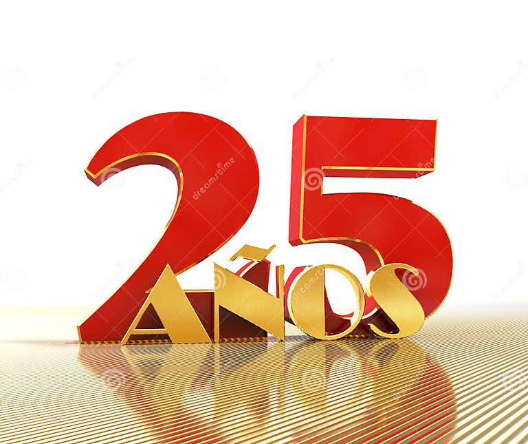 El Número De Oro Veinticinco Numera 25 Y La Palabra Stock de ... El Número De Oro Veinticinco Numera 25 Y La Palabra Stock de ...