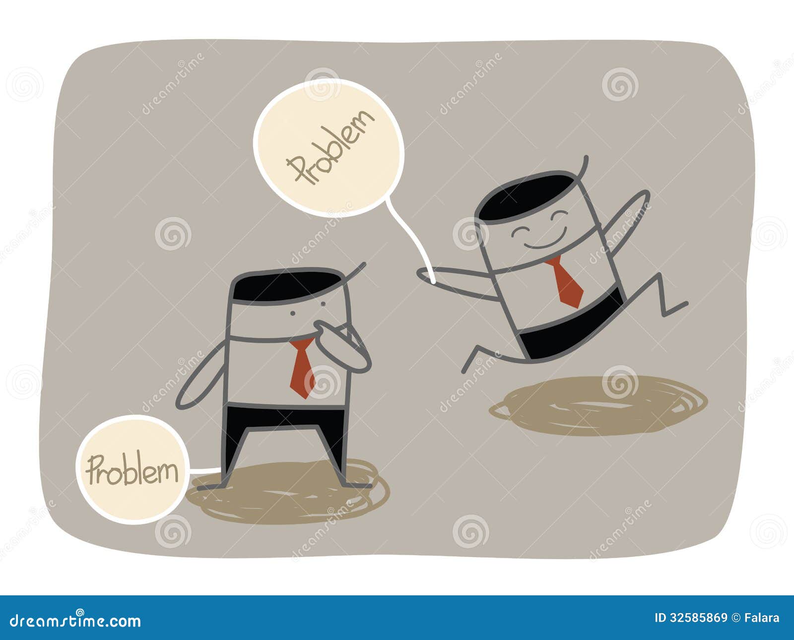 El ocuparse de problema ilustración del vector. Ilustración de ayuda ...