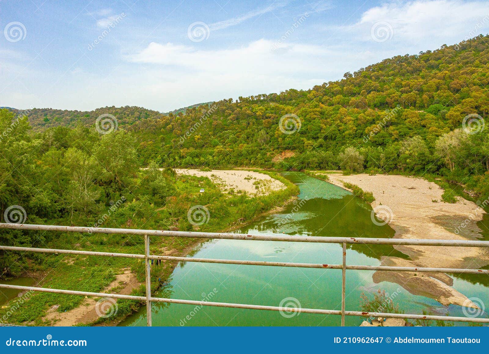 El Oued El Kebir River in Jijel, Algeria Stock Image - Image of lake ...