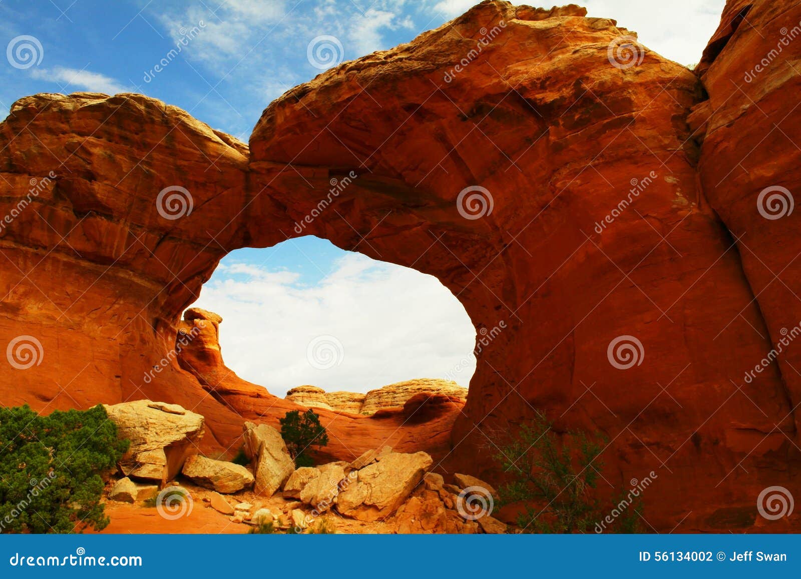 El Paisaje Arquea El Parque Nacional Foto de archivo - Imagen de rocas ...