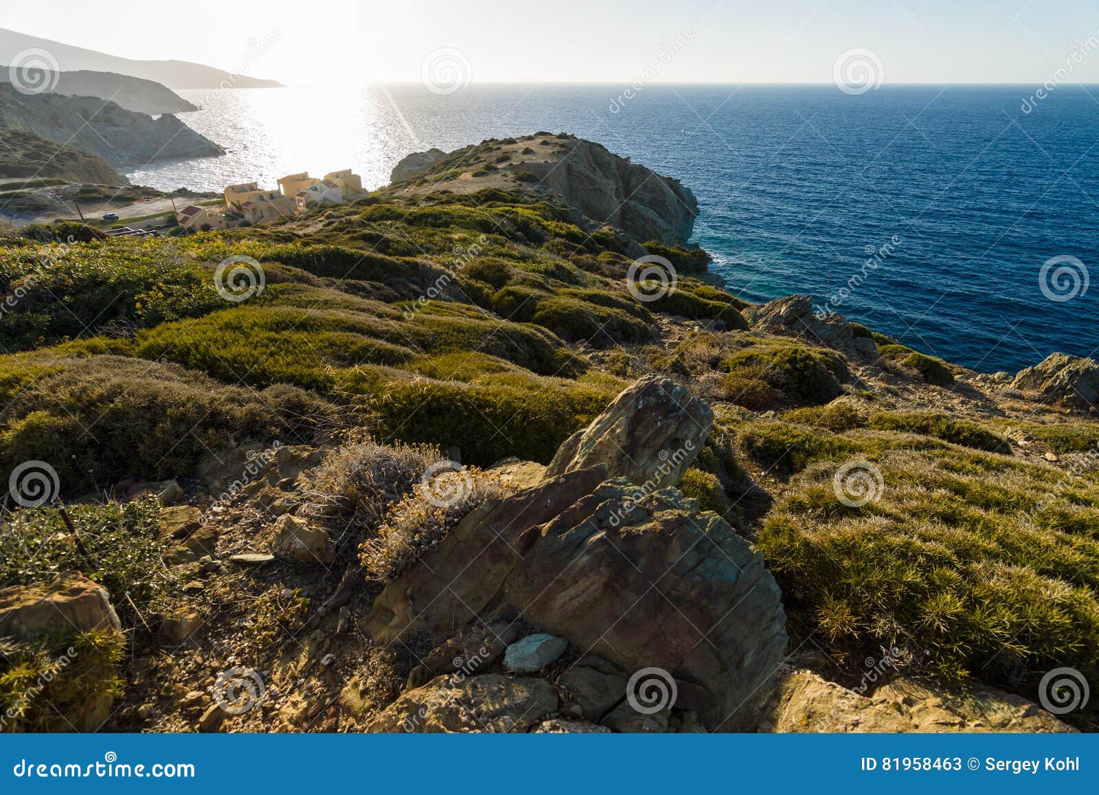 El Paisaje Natural De La Isla De Creta Imagen de archivo - Imagen de ...