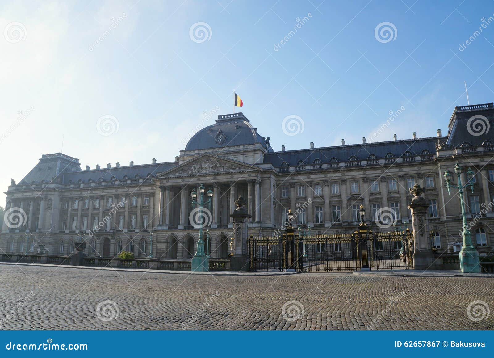 El Palacio Del Rey, Bruselas Imagen de archivo - Imagen de indicador ...