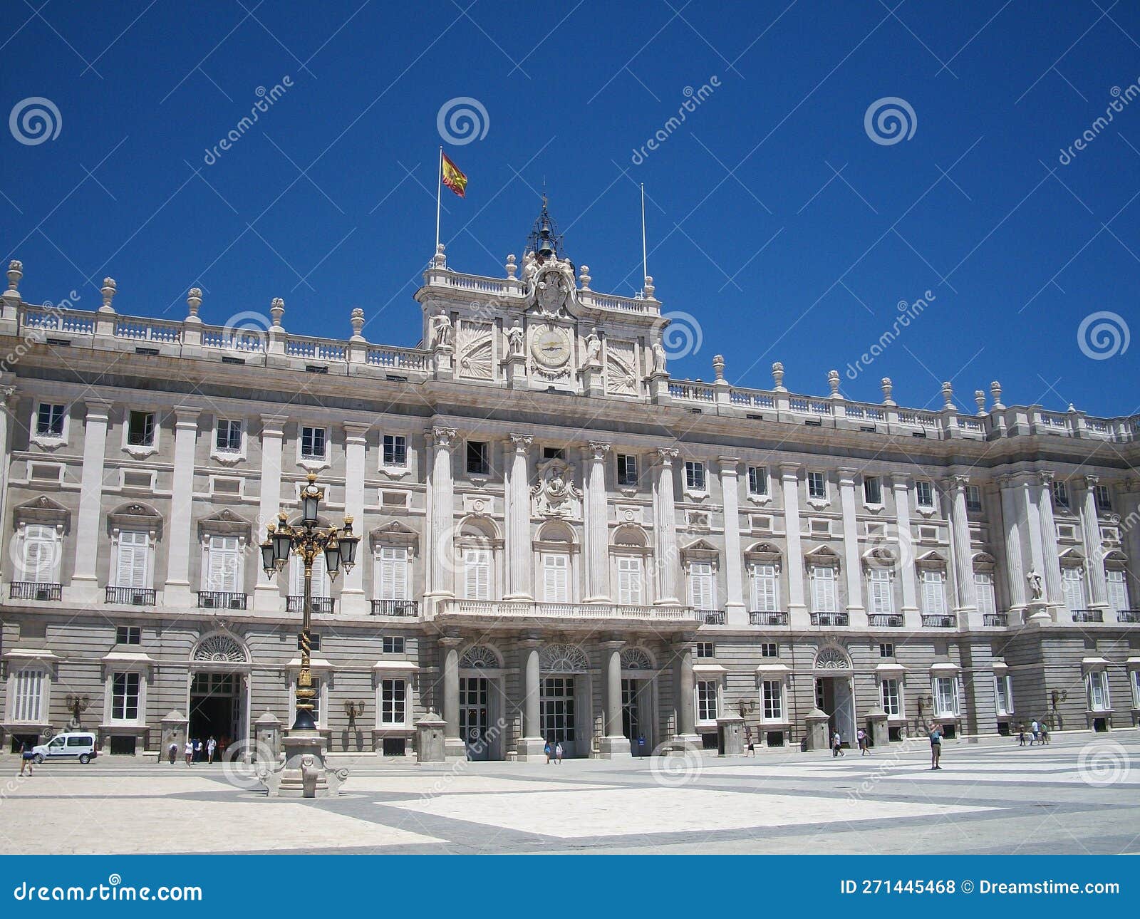 El Palacio Real. Madrid Spain Foto de archivo editorial - Imagen de ...