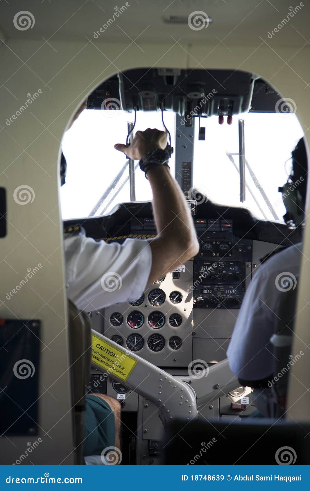 El Panel De La Carlinga Del Aeroplano Imagen de archivo - Imagen de ...