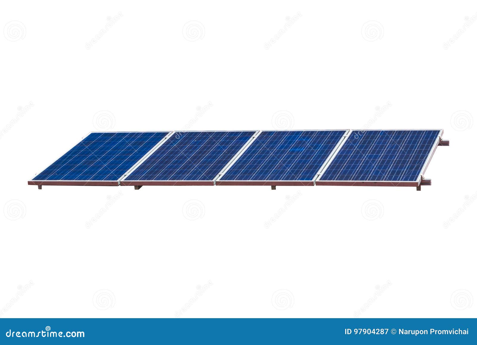 El Panel Solar En El Fondo Blanco Imagen de archivo - Imagen de moderno ...