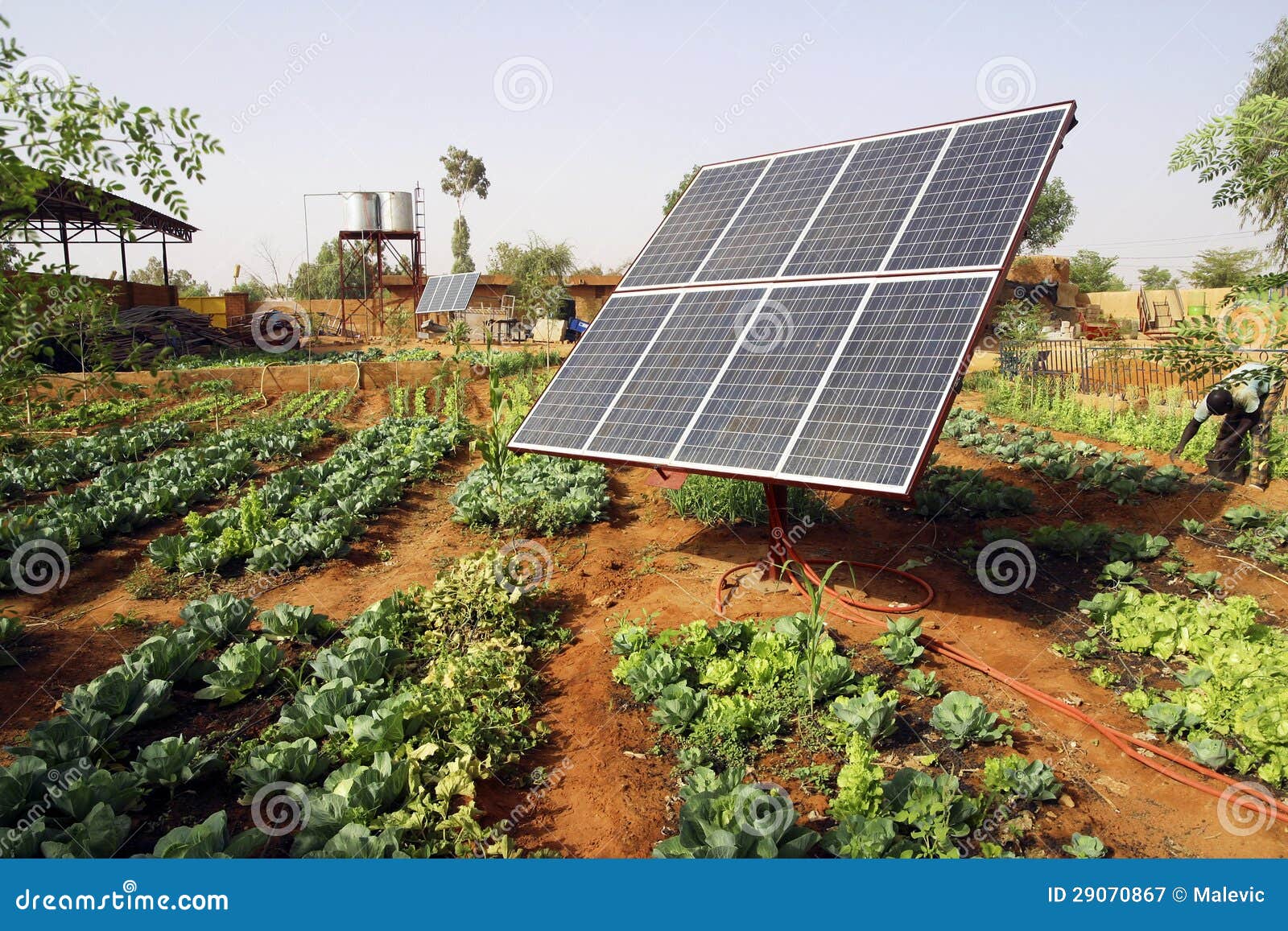 El Panel Solar Fotovoltaico Fotografía editorial - Imagen de ambiente ...