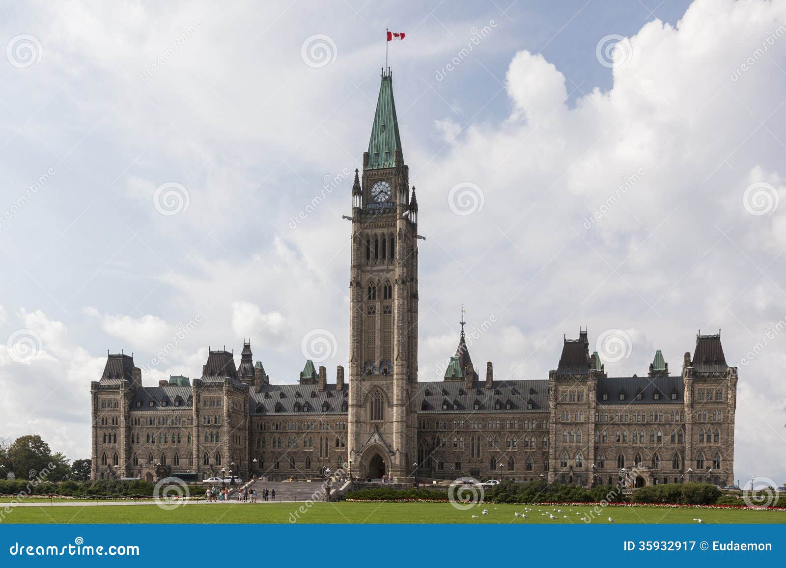 El parlamento de Canadá imagen de archivo. Imagen de paro - 35932917