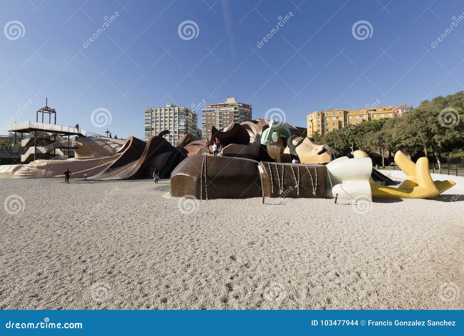 El Parque De Gulliver De Valencia Imagen de archivo editorial - Imagen ...