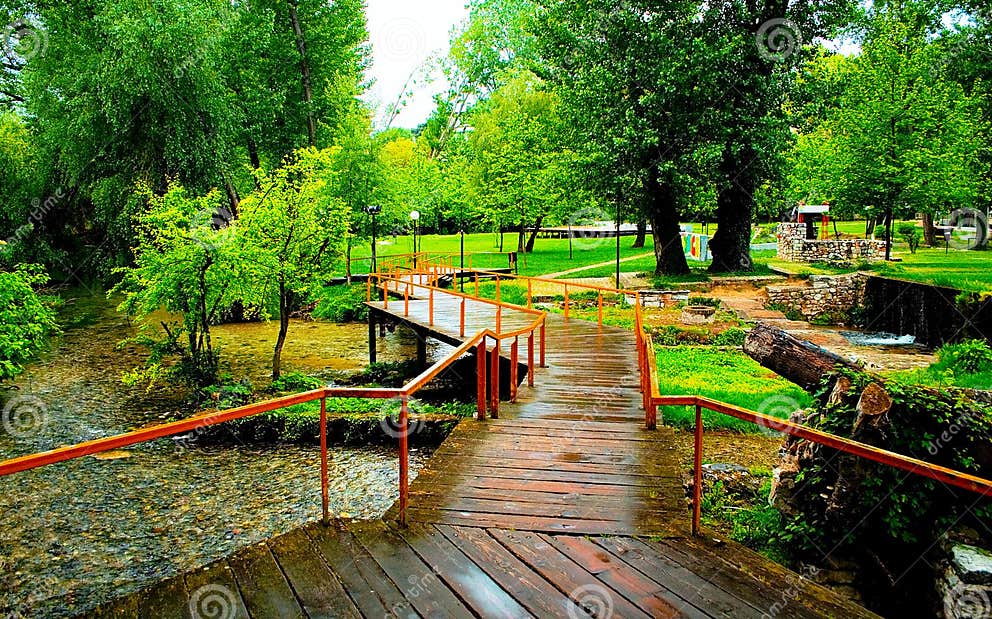 El parque de Santa Barbara imagen de archivo. Imagen de relaje - 5877355