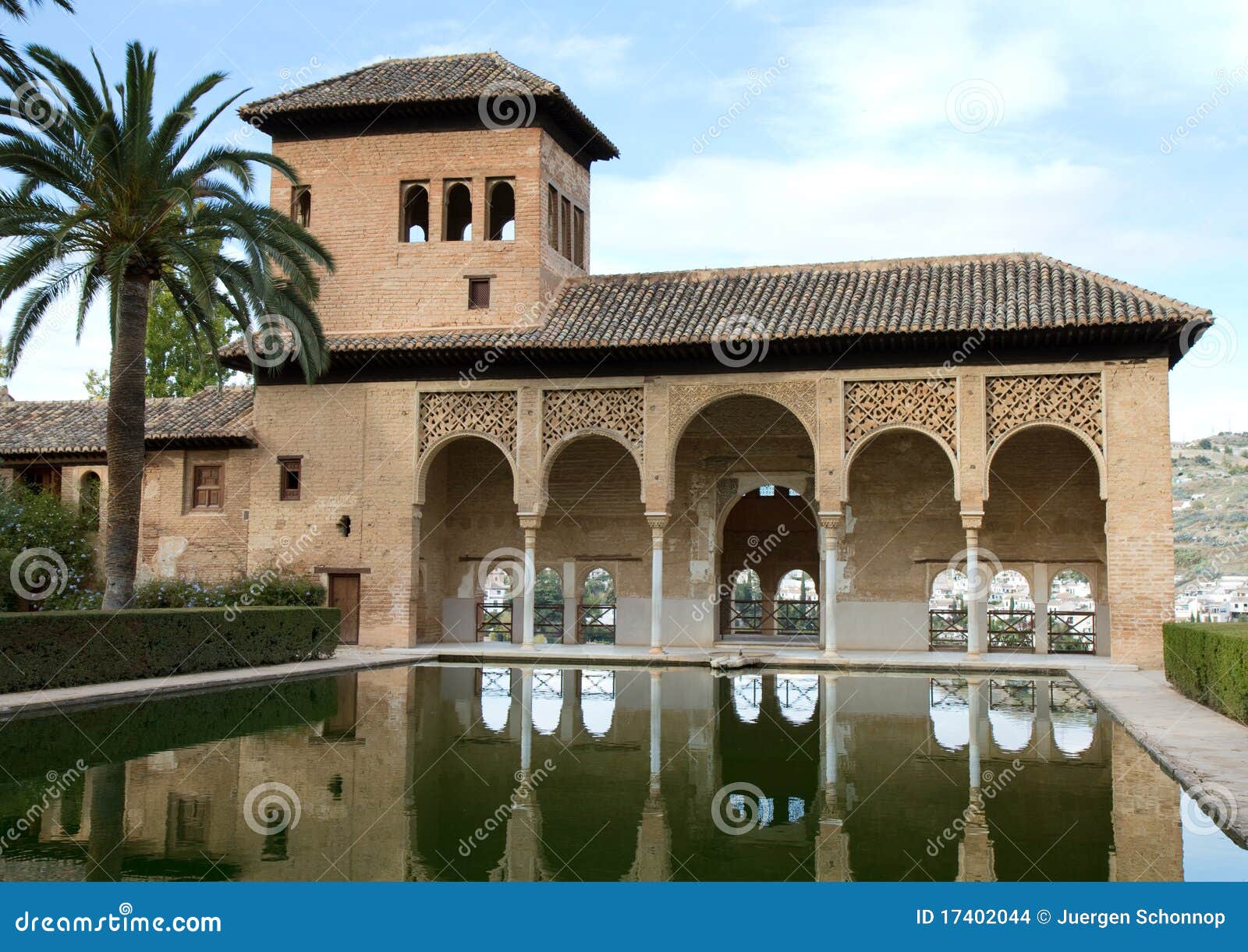 El Partal of the Alhambra stock photo. Image of alhambra - 17402044