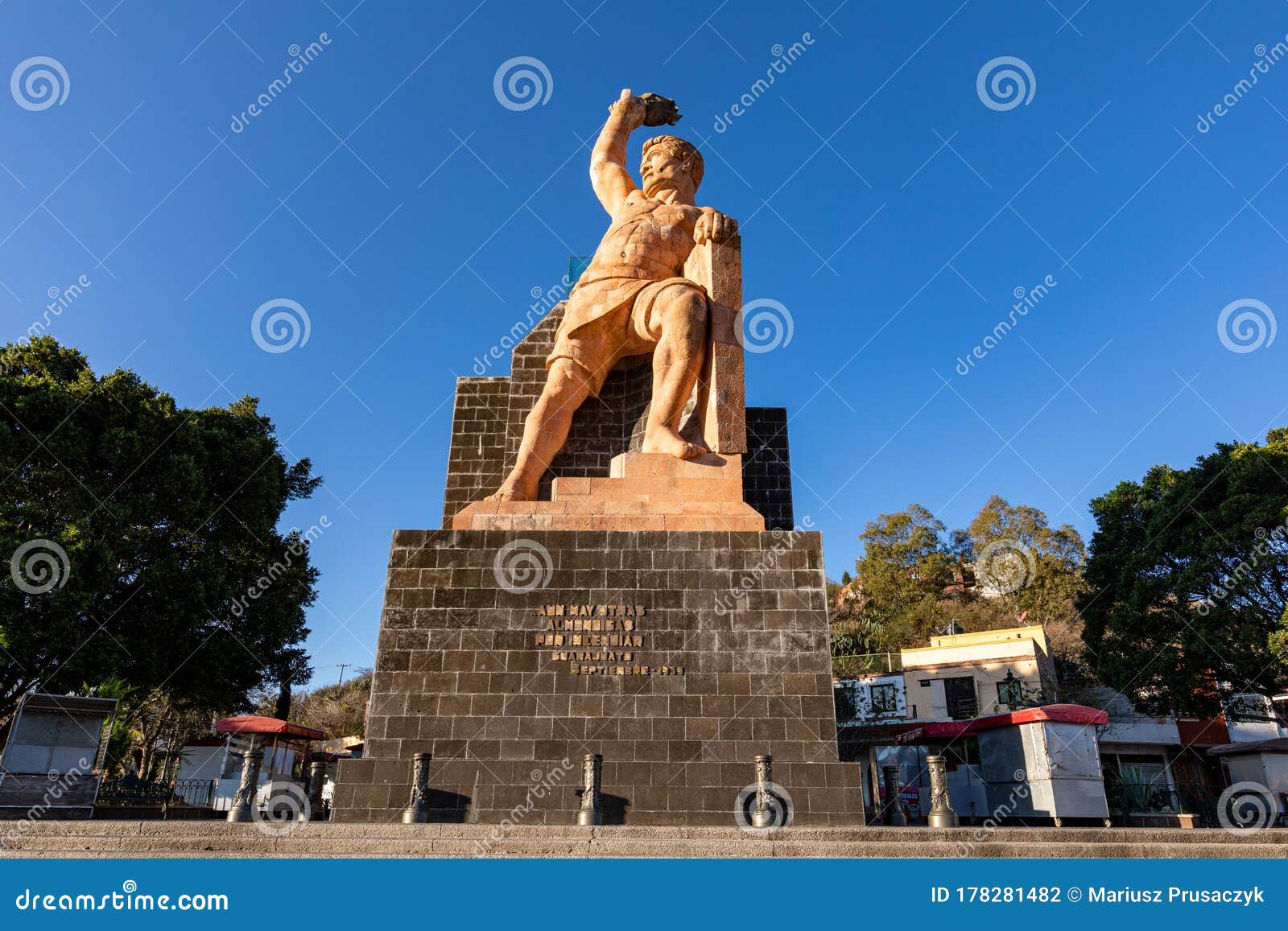 El Pipila Statue Guanajuato Mexico Stock Photo | CartoonDealer.com ... El Pipila Statue Guanajuato Mexico Stock Photo | CartoonDealer.com ...