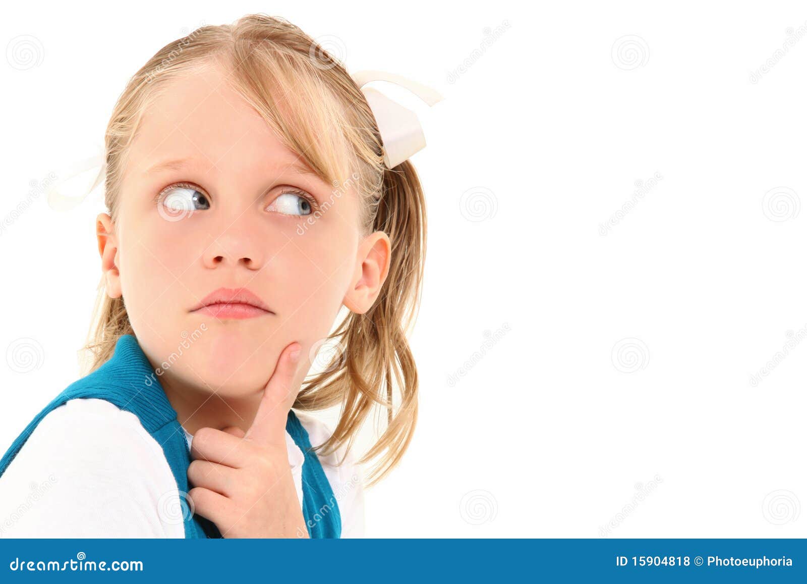 El preguntarse del niño foto de archivo. Imagen de cierre - 15904818