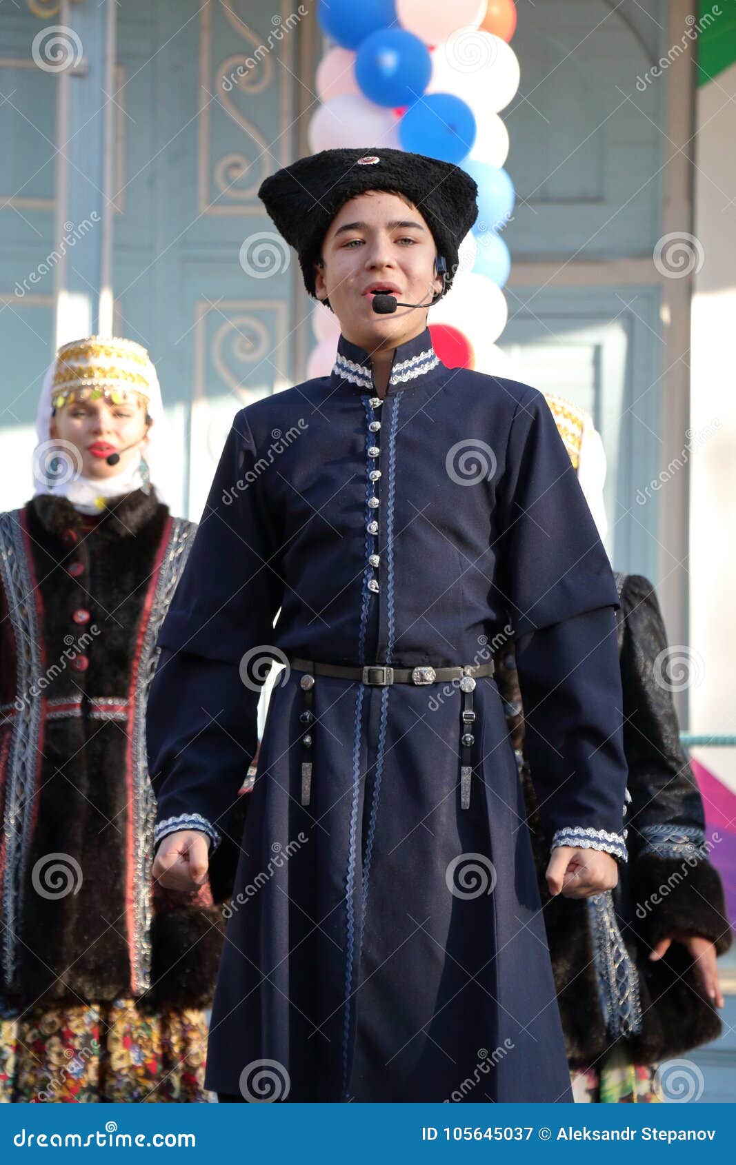 El Primer Cosaco Del Cantante Del Coro Fotografía editorial - Imagen de ...