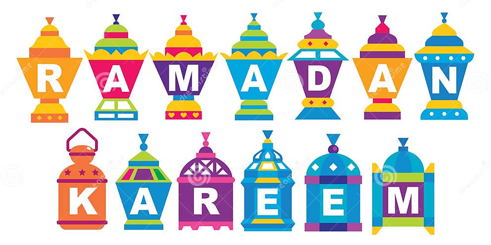 El Ramadán feliz ilustración del vector. Ilustración de oriente - 66223282