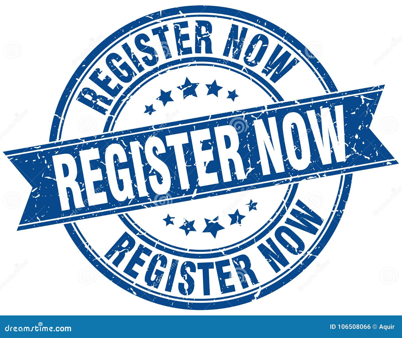 El registro ahora estampa ilustración del vector. Ilustración de ...