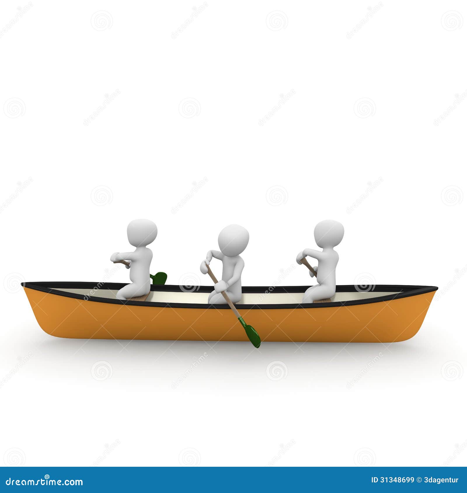 El remar stock de ilustración. Ilustración de compita - 31348699