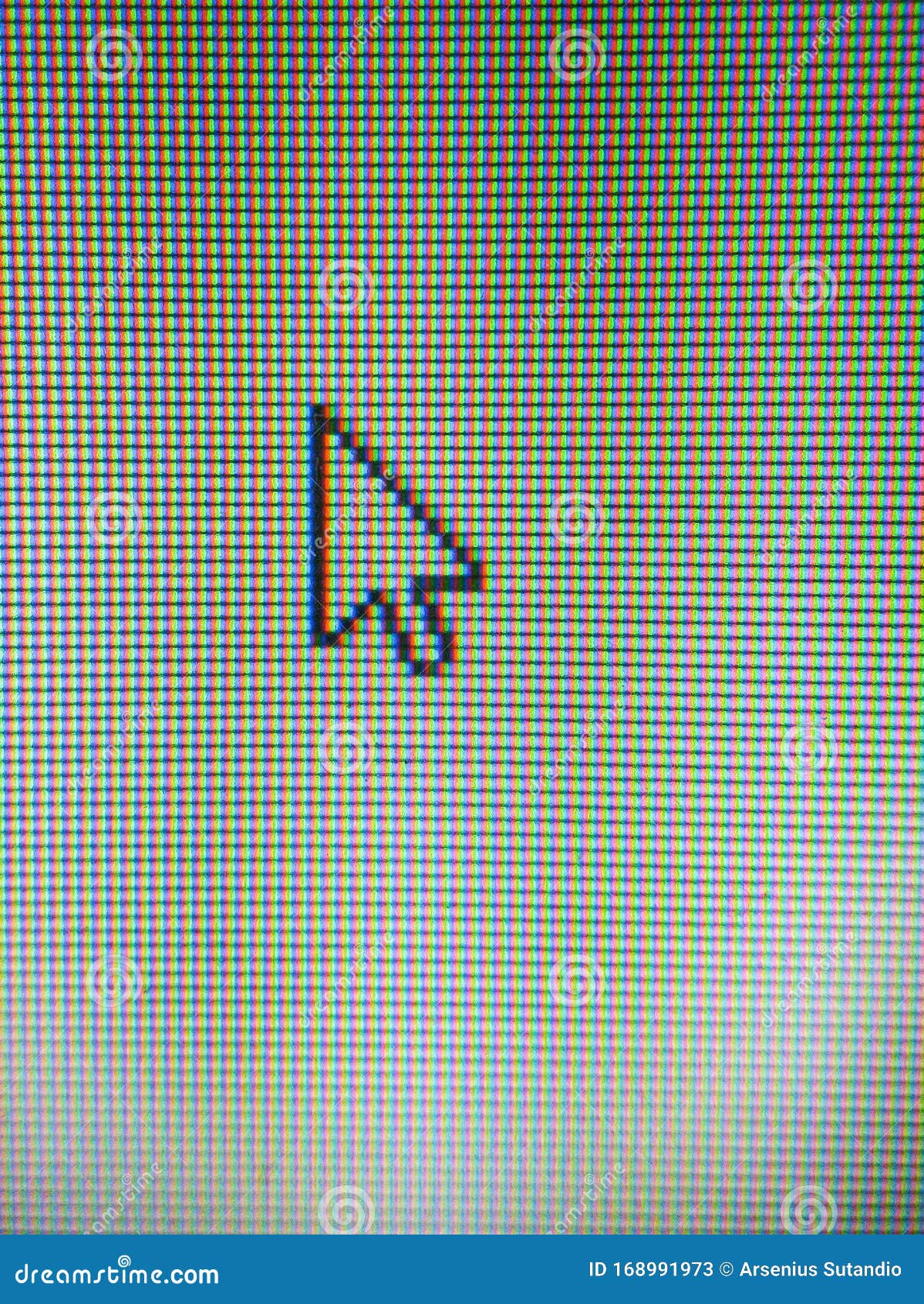 El RGB de un cursor imagen de archivo. Imagen de azul - 168991973