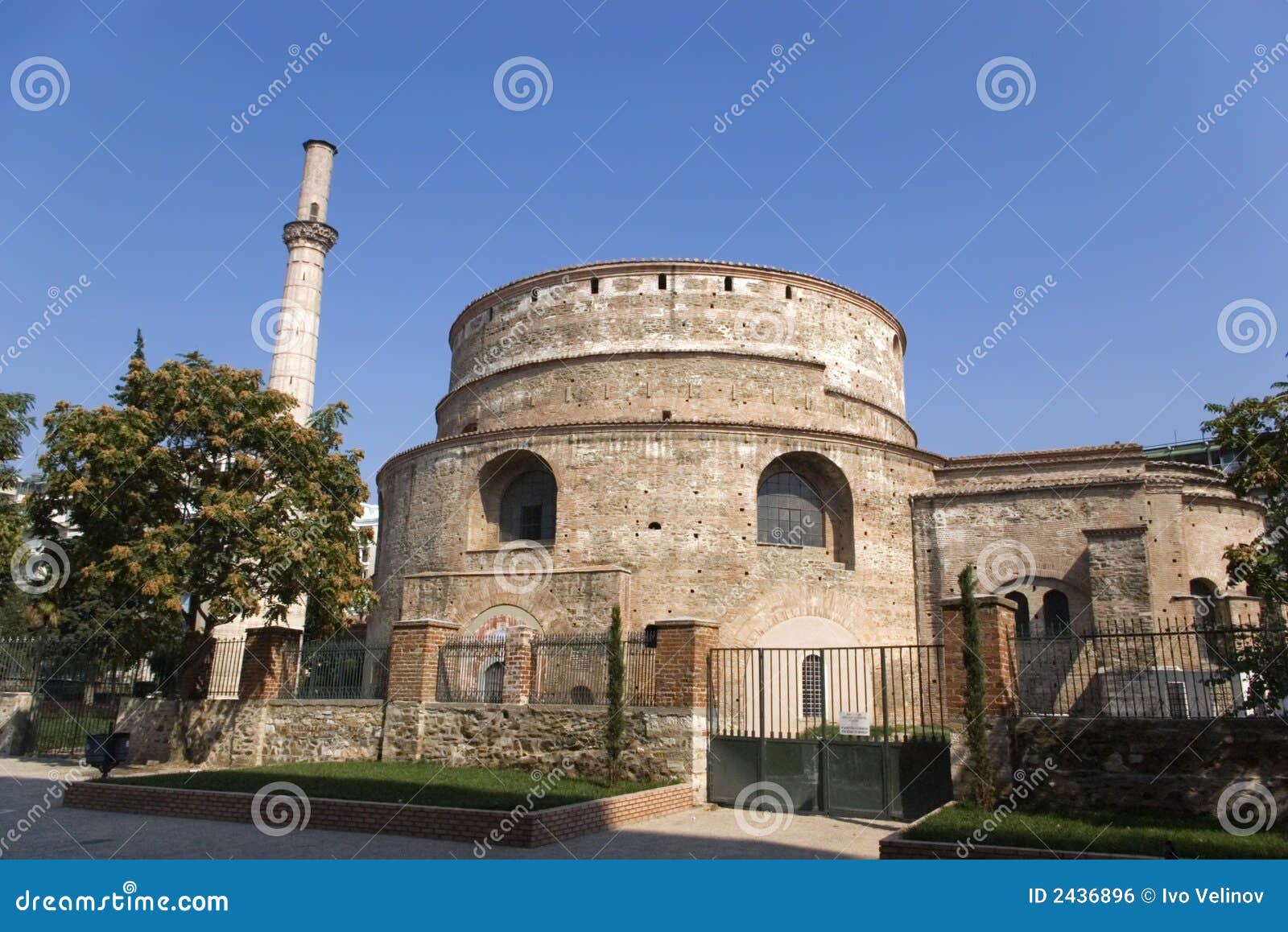 El Rotonda, Salónica foto de archivo. Imagen de visita - 2436896