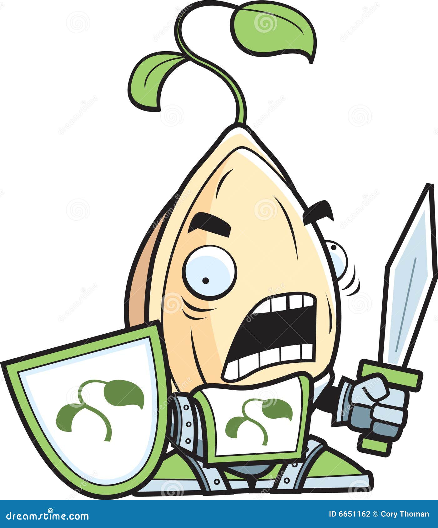 El Seed stock vector. Illustration of environment, shield - 6651162