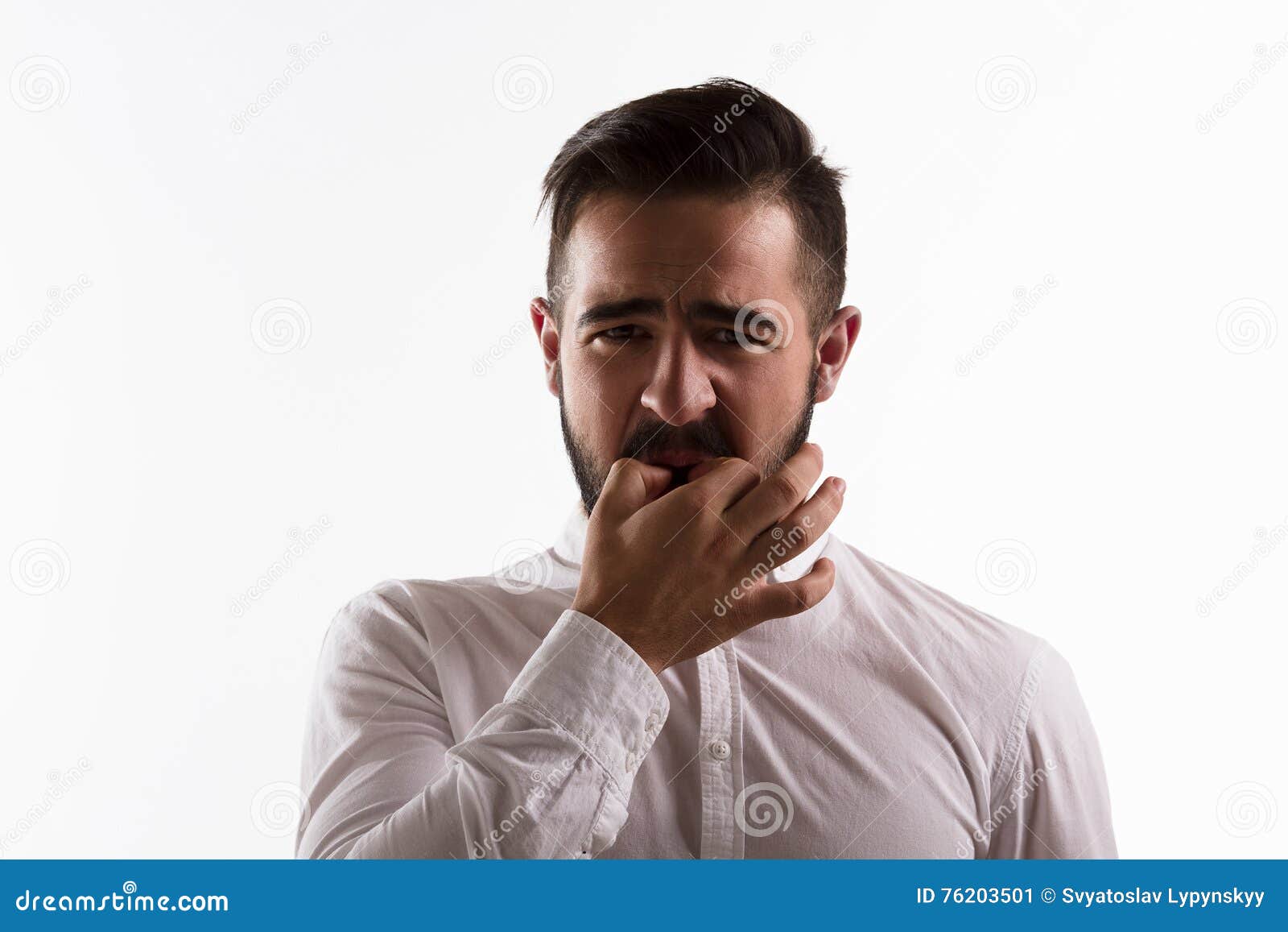 El Silbar Hermoso Del Hombre Imagen de archivo - Imagen de retrato ...