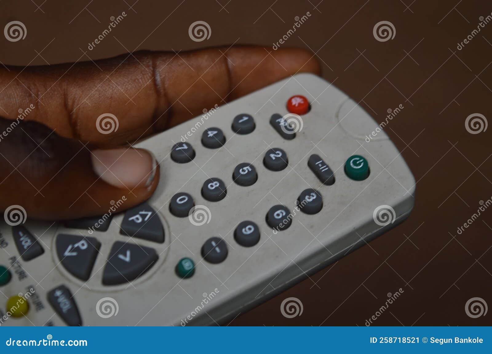 El Sistema De Control Remoto De Mano Imagen de archivo - Imagen de ...