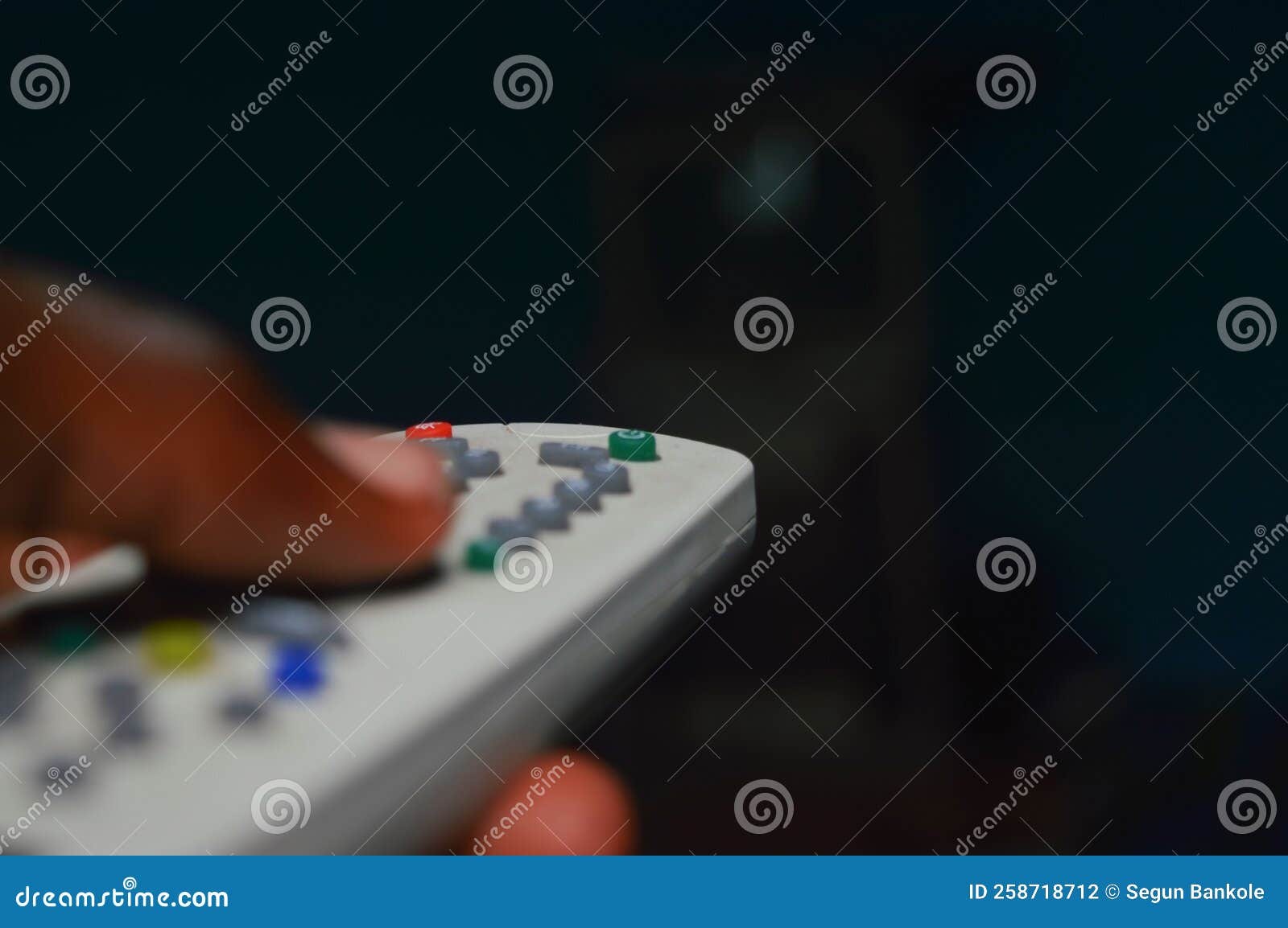 El Sistema De Control Remoto De Mano Foto de archivo - Imagen de ...