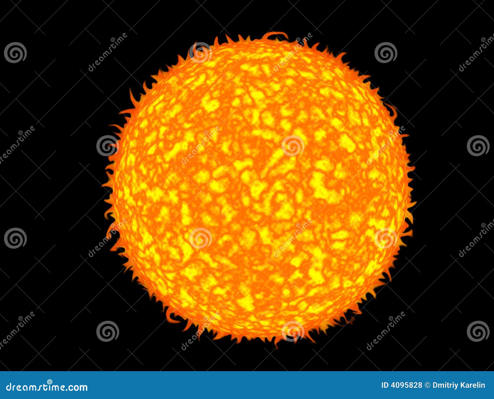 El sol foto de archivo. Imagen de planeta, fondo, arqueado - 4095828