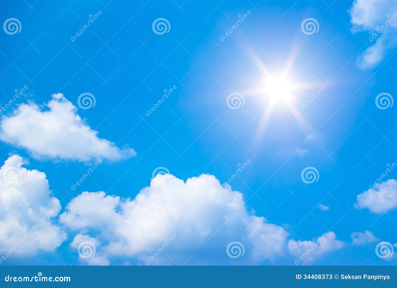 El sol brilla brillante imagen de archivo. Imagen de fondo - 34408373