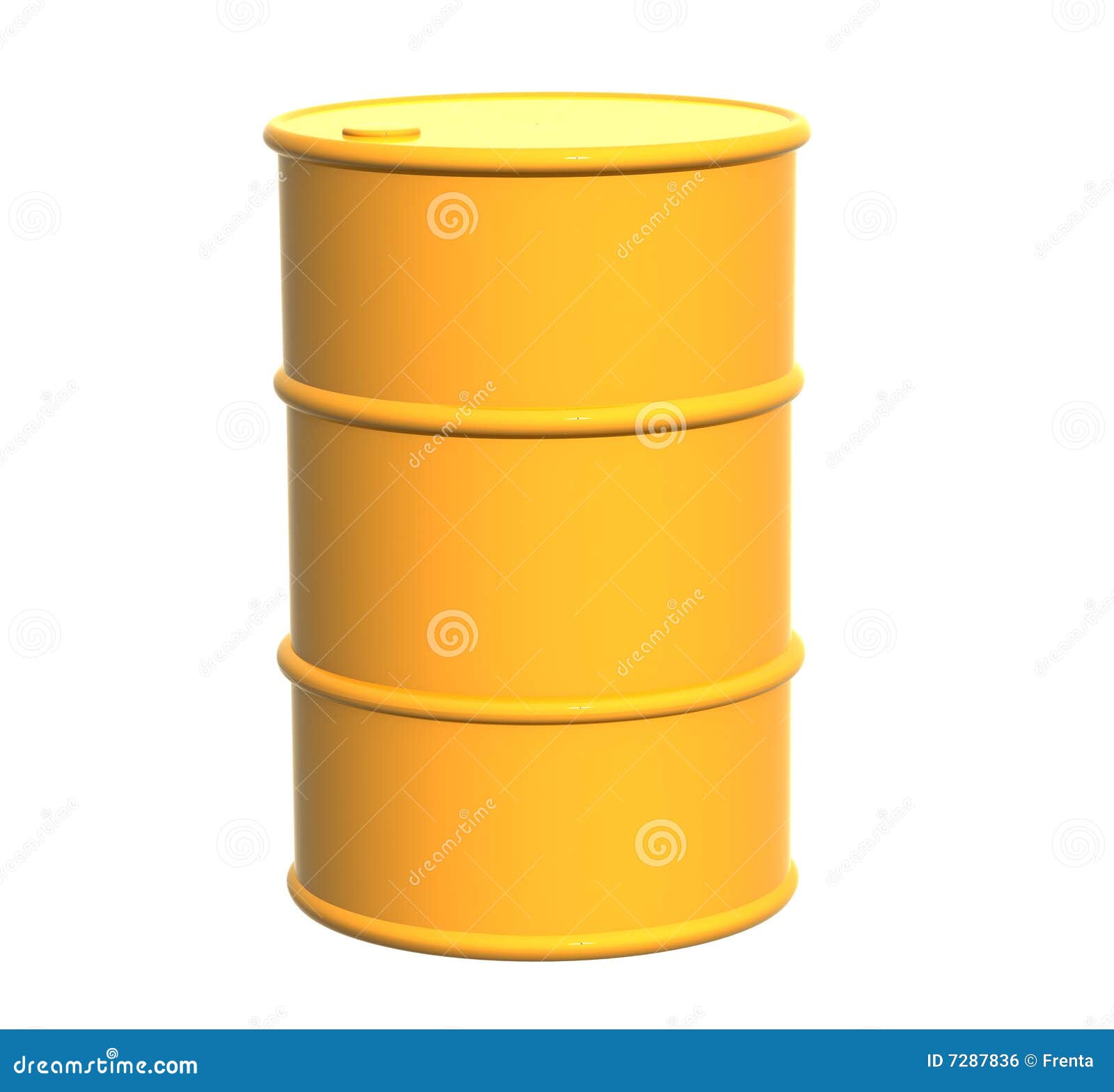 El Tanque De Color Amarillo Stock de ilustración - Ilustración de ...