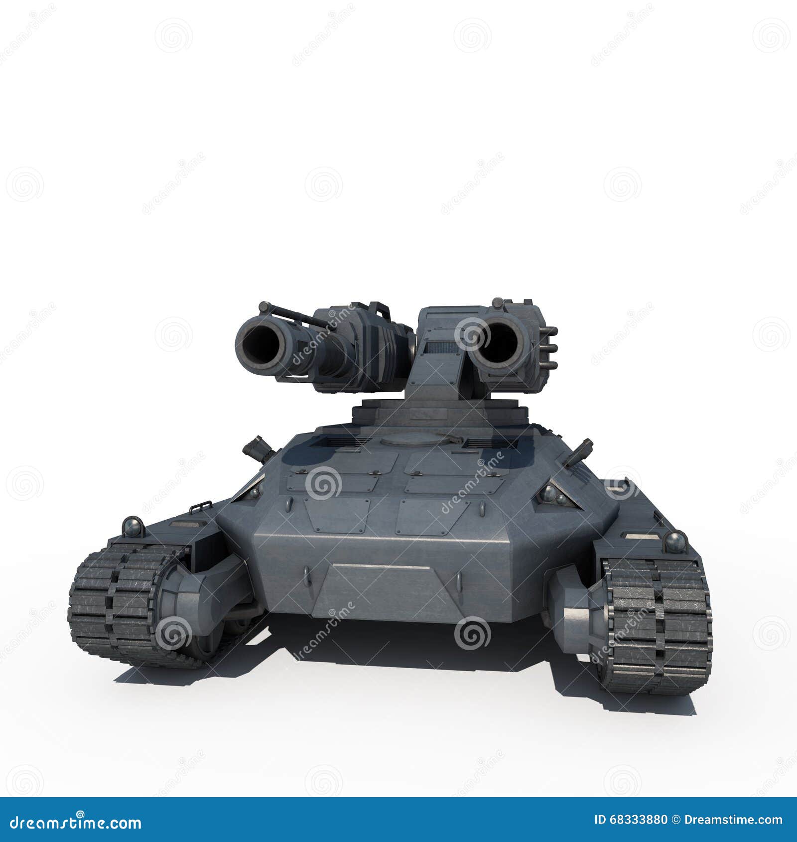 El Tanque Del Futuro De Sci Fi Stock de ilustración - Ilustración de ...