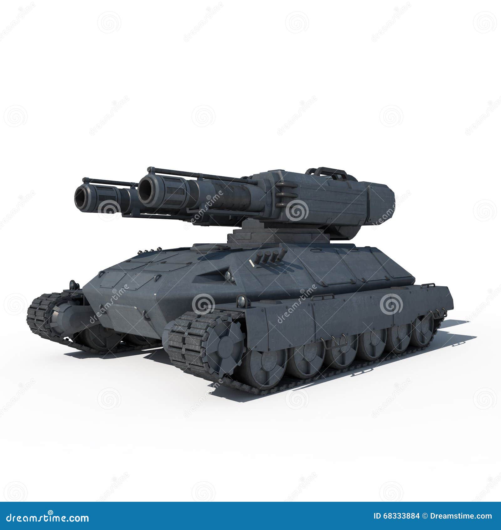 El Tanque Del Futuro De Sci Fi Foto de archivo - Imagen de arma, futuro ...