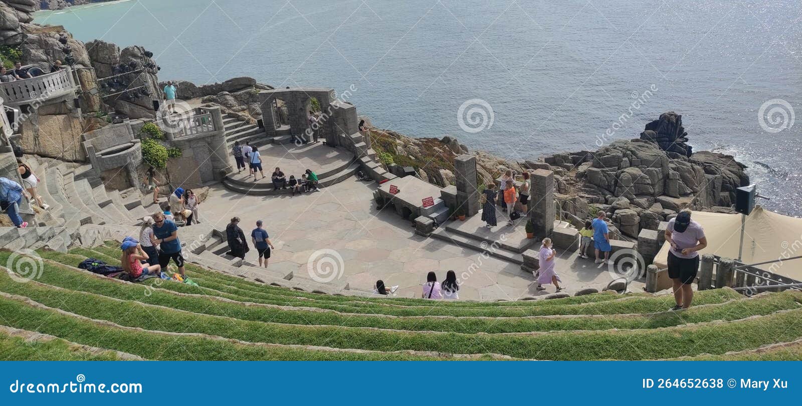El Teatro Minack En Penzance Cornwall Uk Foto de archivo editorial ...