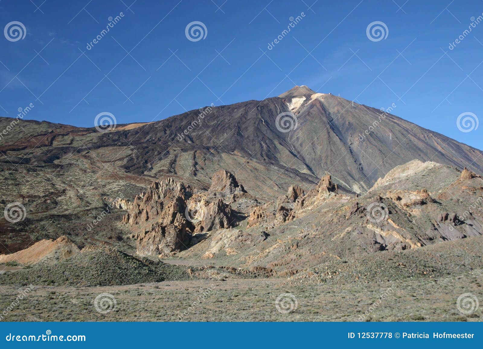 El Teide volcano stock photo. Image of lava, erosion - 12537778
